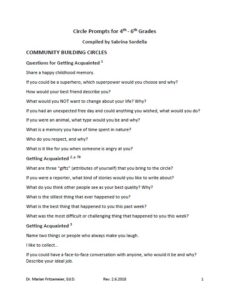 Restorative Practices Resources - Gateway to Restorative Practices