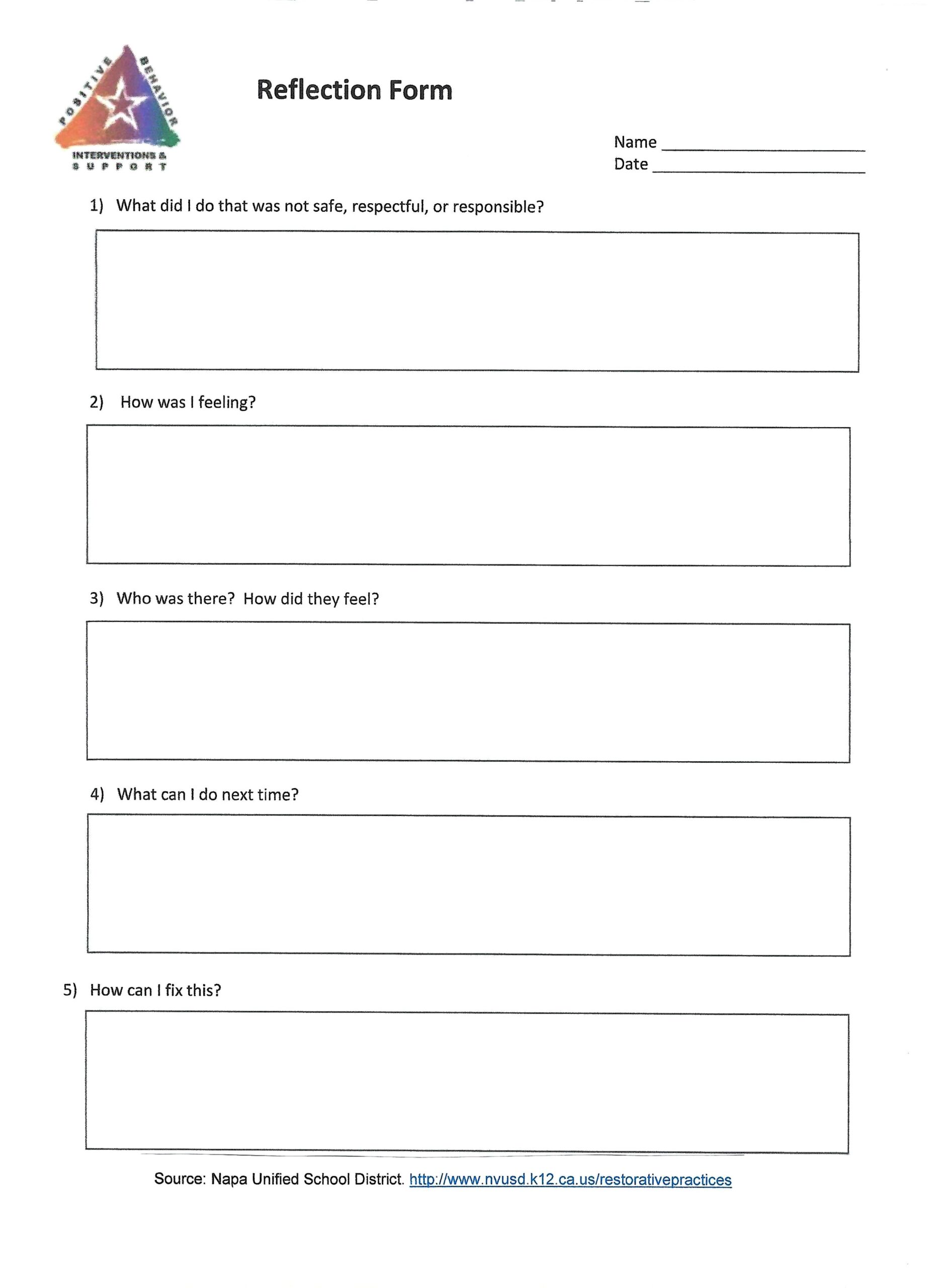 Think Sheets Intermediate Grades Archives - Gateway to Restorative ...