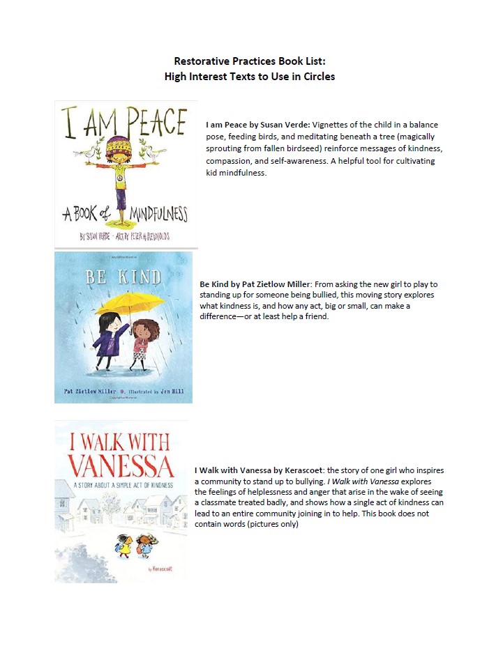 Restorative Practices Resources - Gateway to Restorative Practices Restorative Practices Resources - Gateway to Restorative Practices